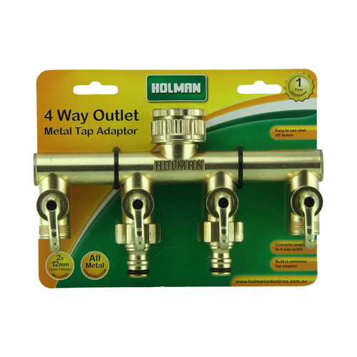 Brass 3 way tap - Neta